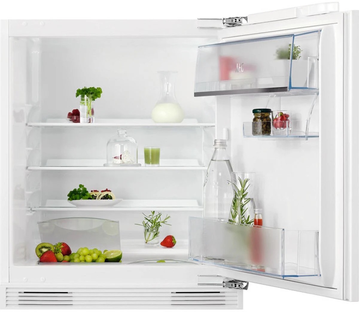 Fridge AEG NSK6I82EF 6000 Built-Under, Fixed Hinge, E Rated - The ...