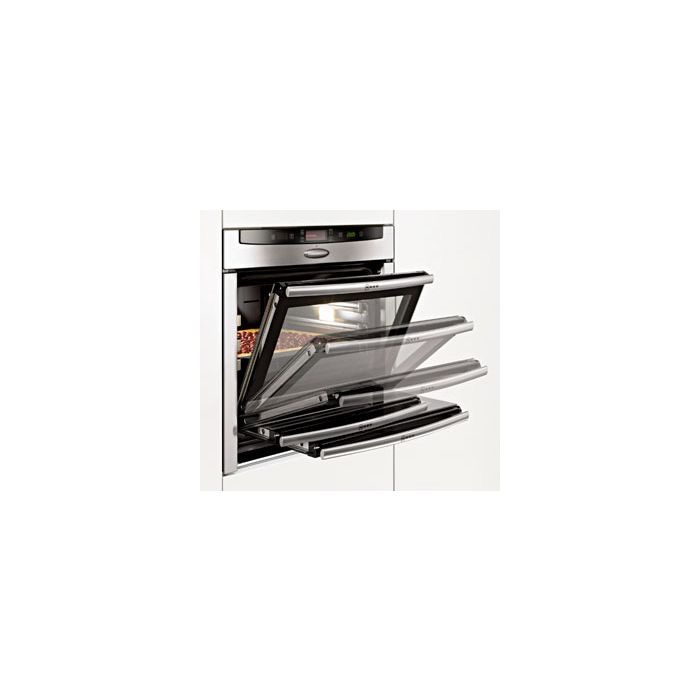 Oven Neff B3ACE4HN0B Slide & Hide Single Electric Oven - Black - The ...